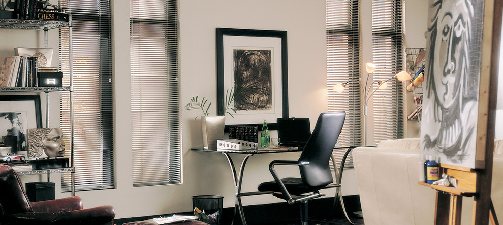HOME OFFICE Window Treatment Ideas & Design - Modern - Denver - by ...