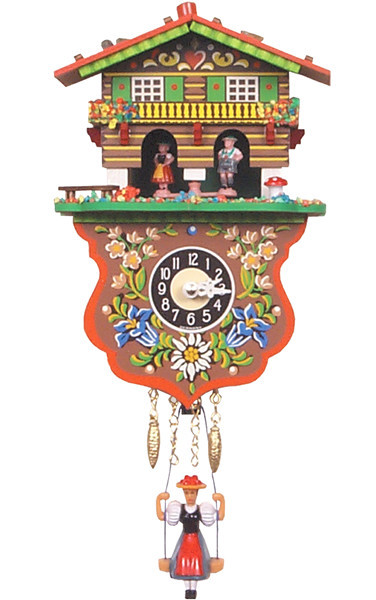 Weather House Engstler Battery-Operated Clock- Mini Size - Contemporary ...