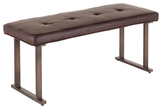 LumiSource Roman Bench - Transitional - Upholstered Benches - by ...