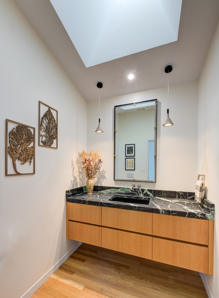 Oakland Hills Chefs Kitchen - Midcentury - Powder Room - San Francisco ...