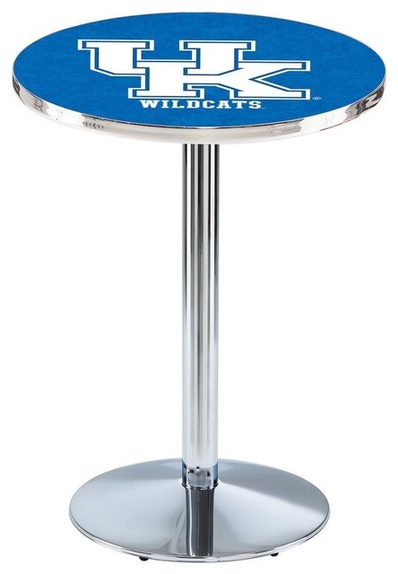 Kentucky "UK" Pub Table, 36"x36", 36"x36" - Contemporary - Indoor Pub ...
