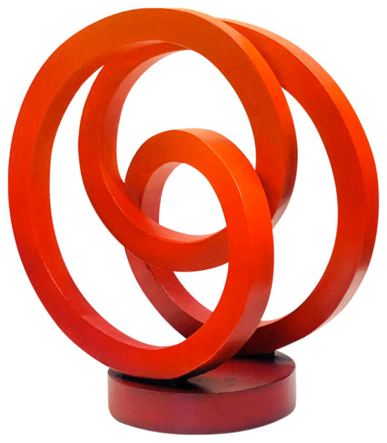 Red Radial - Contemporary - Decorative Objects And Figurines - by John ...