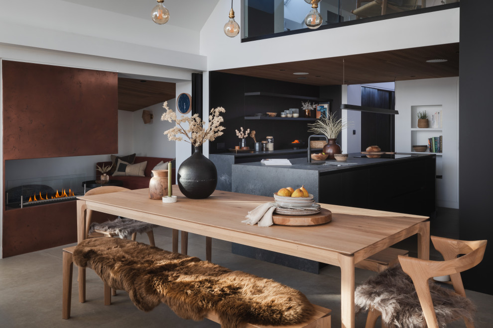 Keynvor - Contemporary - Dining Room - Cornwall - by ARCO2 Architecture ...