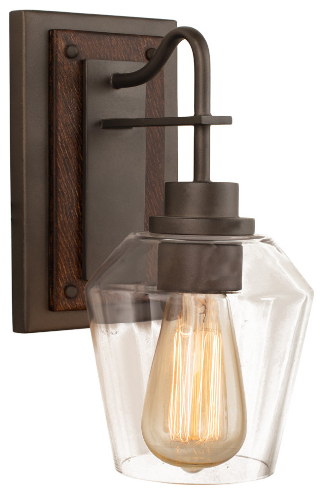 Allegheny 6x11" 1-Light Farmhouse Chic Sconce by Kalco - Transitional ...