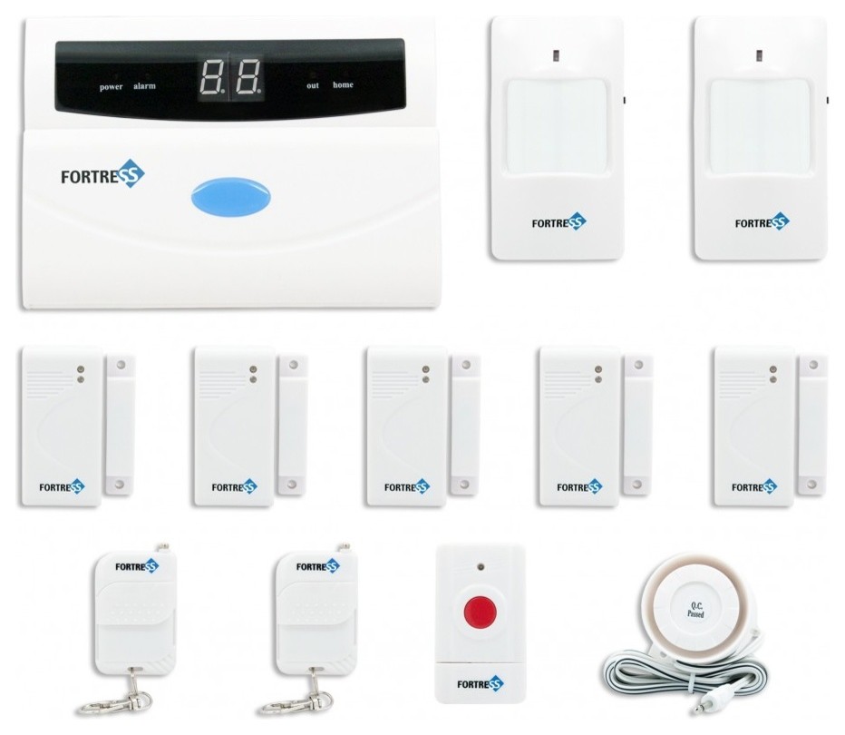 Fortress S02-A Wireless Home Security Alarm System Kit Auto Dial ... Fortress S02-A Wireless Home Security Alarm System Kit Auto Dial ...