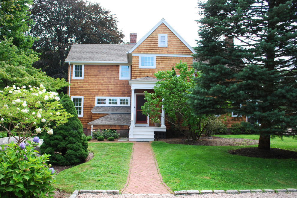 Norman Isham's Restored and Expanded Estate - Beach Style - Exterior ...