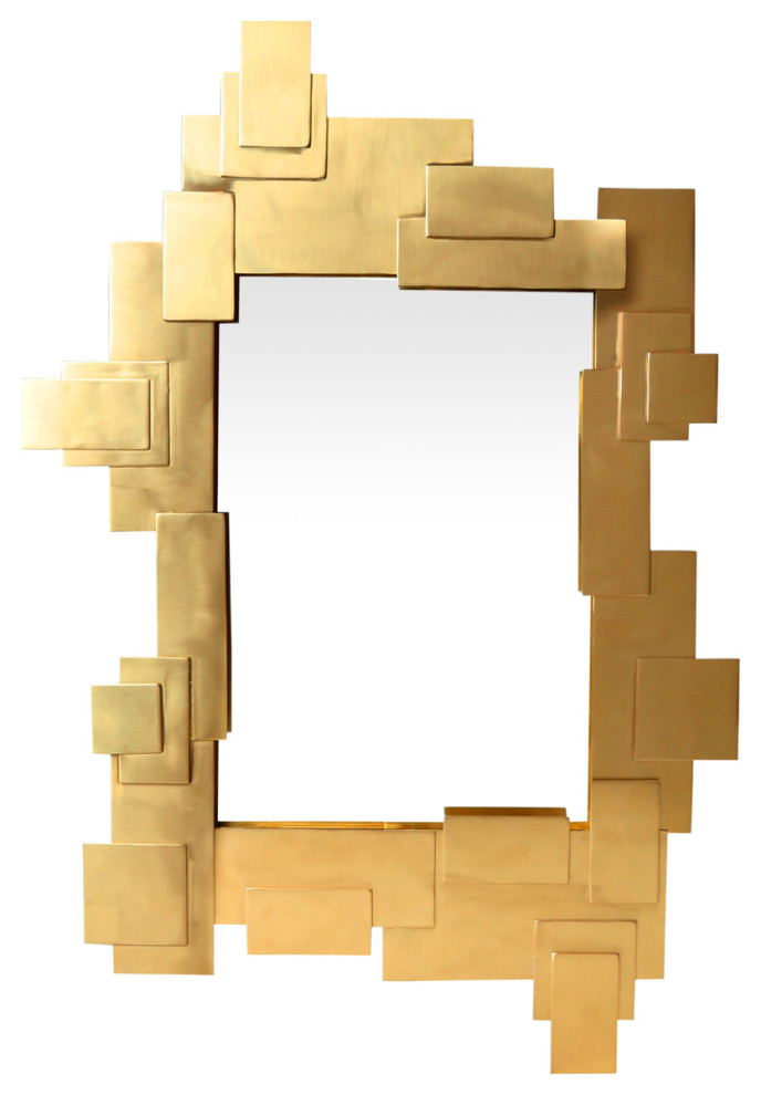 Puzzle Accent Mirror - Contemporary - Wall Mirrors - by Jonathan Adler ...