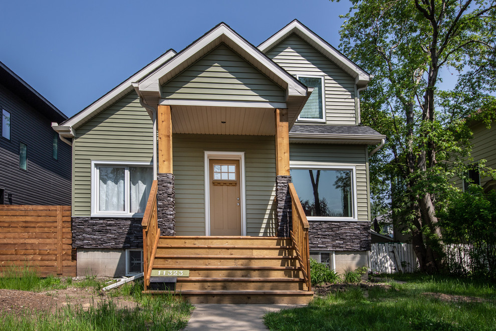 Edmonton Highlands - 2nd Floor Addition - Traditional - Exterior ...