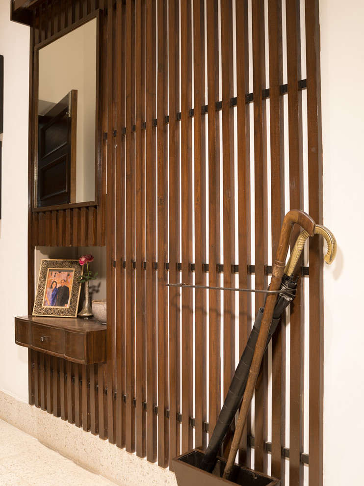 The Entrance Corridor with a hall feature designed in the '60s by ...