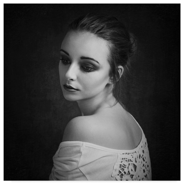 Jozef Kiss 'Enika _' Canvas Art, 35"x35" - Contemporary - Prints And Posters - by Trademark ...