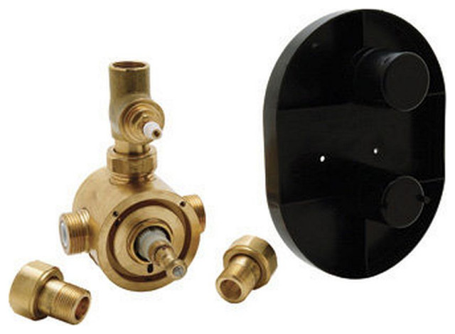 Rohl Perrin and Rowe Thermostatic Rough-In Valve - Traditional - Tub ...