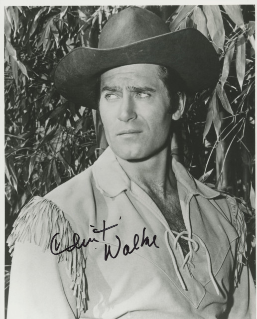 Clint Walker Signed Photo, Custom Frame - Contemporary - Prints And ...