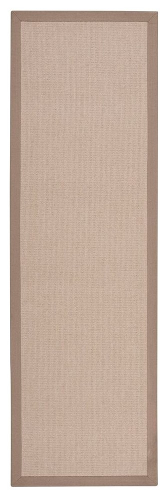 Nourison Sisal Soft Hazelnut Area Rug 2'6"x8', 2'6"x8' - Contemporary ...