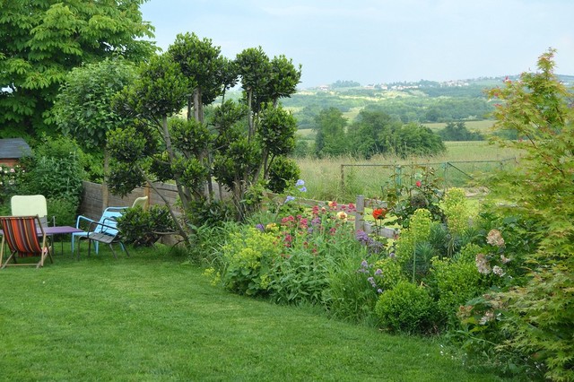 Un jardin ouvert sur la campagne - Campagne - Jardin - Autres ...