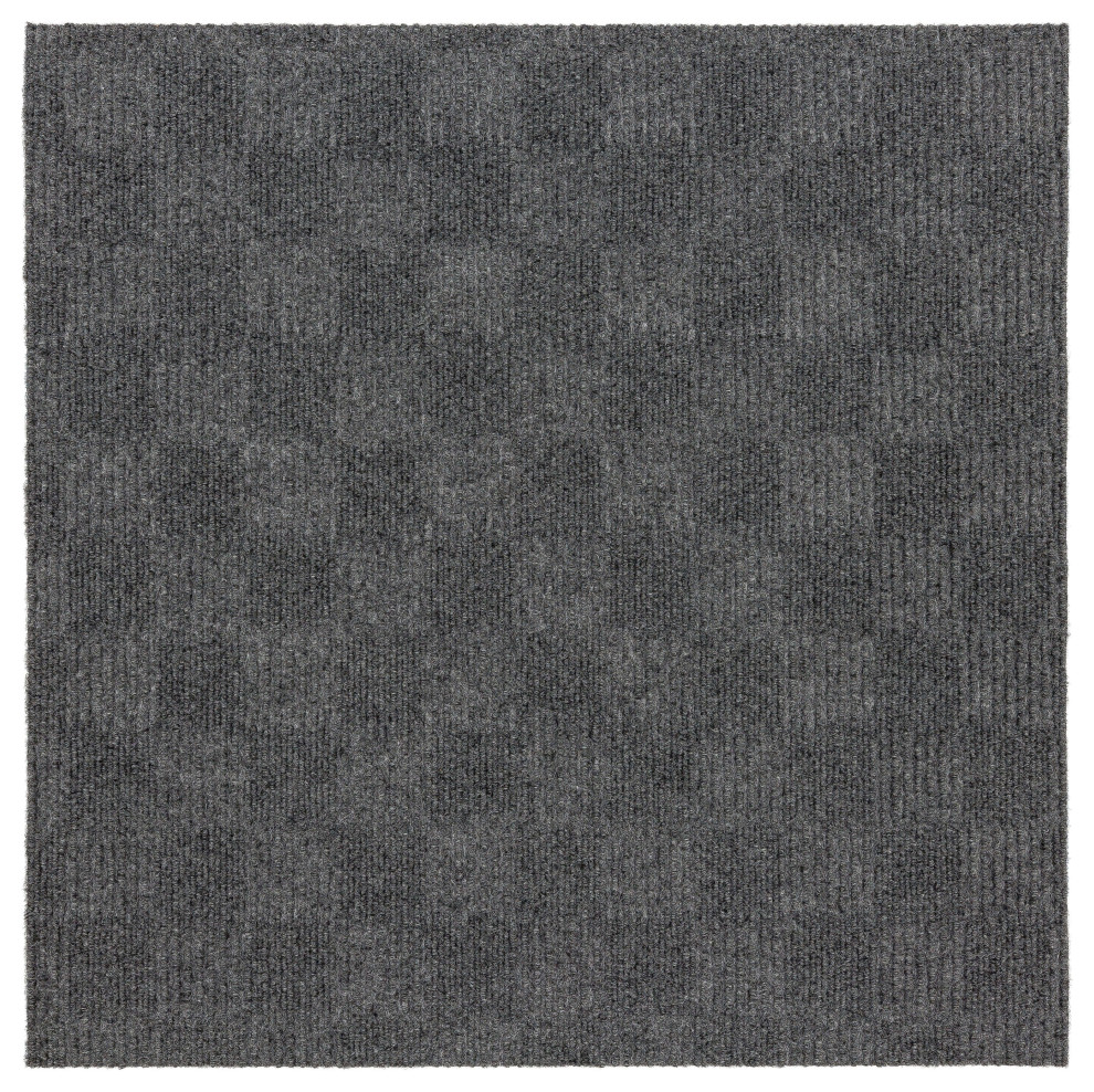 Mohawk Home Tattersall Peel and Stick Carpet Tile, Pack of 15, 24"x24 ...
