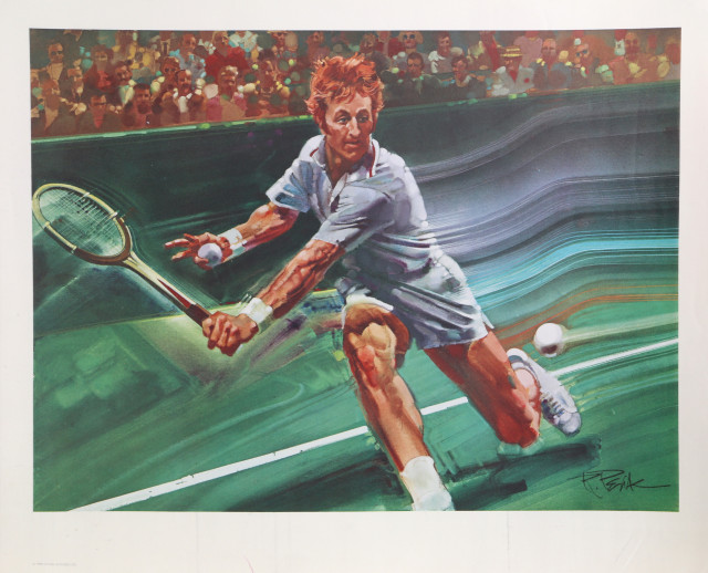 Rod Laver from Sports Illustrated Living Legends Portfolio, Robert Peak ...