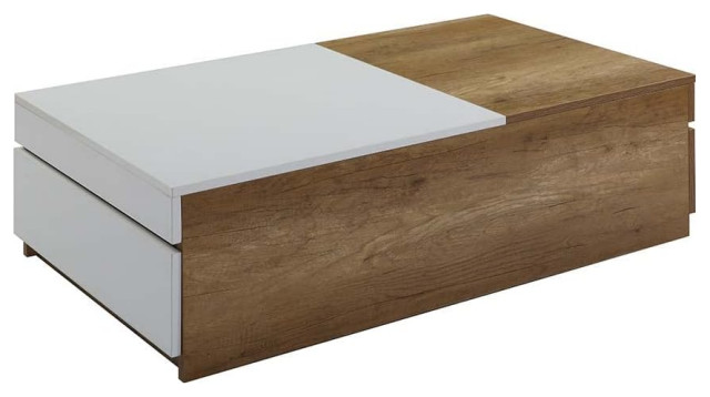 Unique Coffee Table, Pull Out Tabletop & Hidden Storage Compartment ...