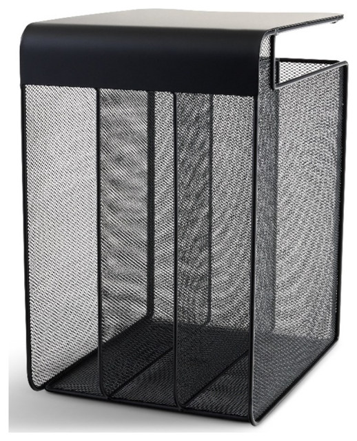 Safco Onyx Solid Top Horizontal With Hanging Metal Steel Desk Organizer ...