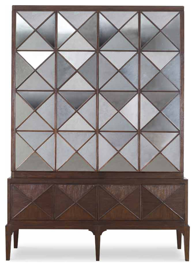Ambella Home Collection - Escher Multi-Use Cabinet - Dark Finish ...