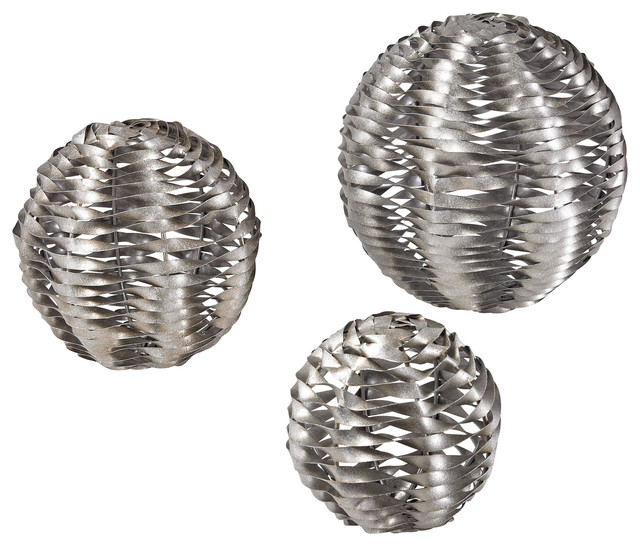 Sterling 138-103/S3 Set of 3 Metal Work Objects - Contemporary ...