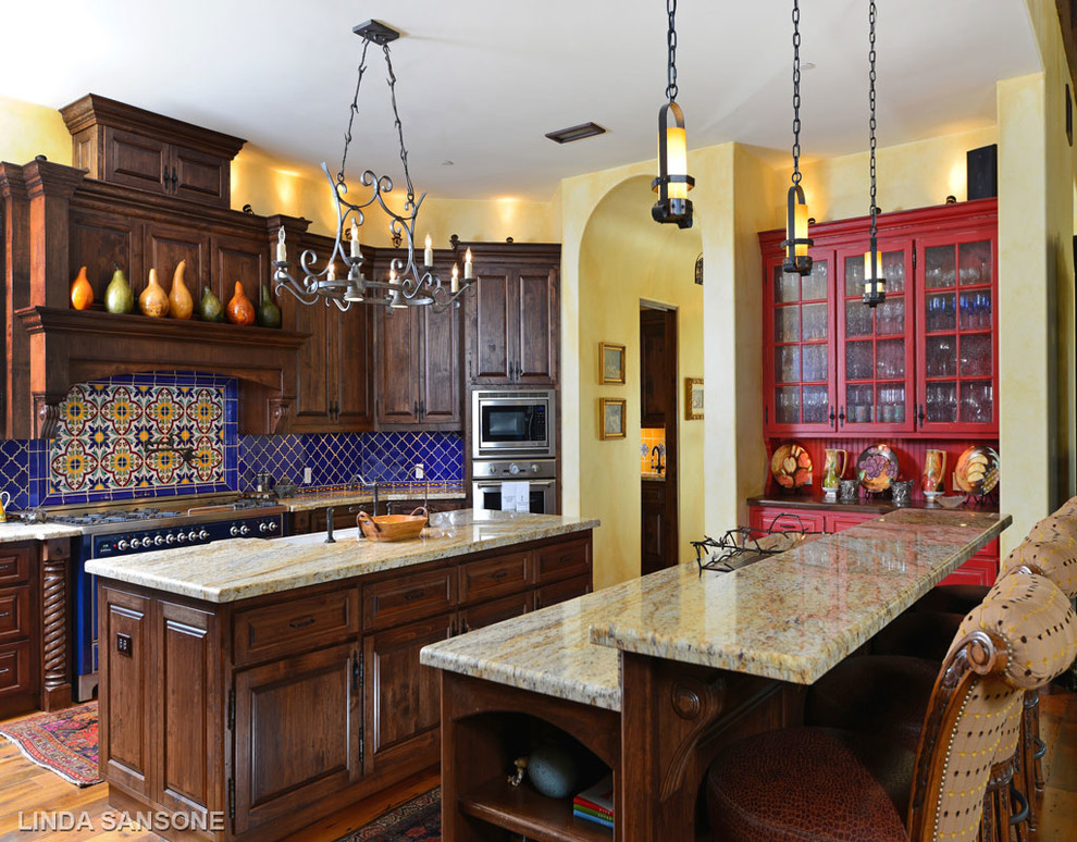 Spanish Revival in the Ranch - Mediterranean - Kitchen - San Diego - by ...