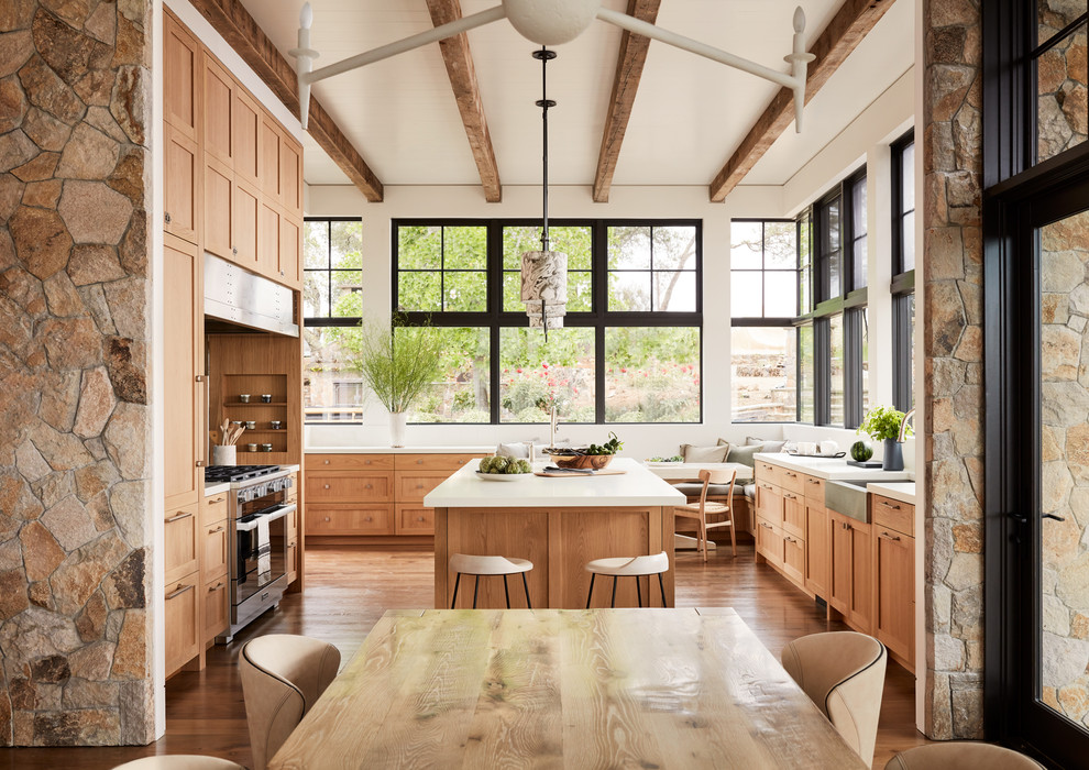 Mountain Home Ranch - Farmhouse - Kitchen - San Francisco - by TOTAL ...