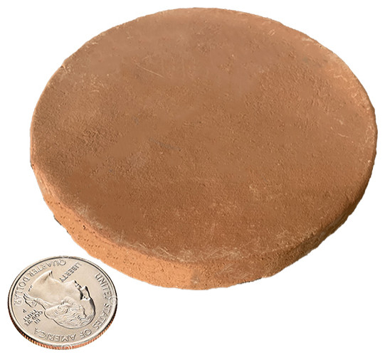 Handcrafted Terracotta Circle and Diamond, Set of 20 Tiles ...