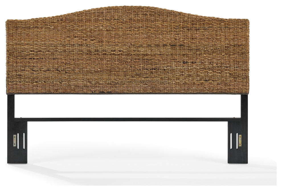 Serena Rattan King Headboard - Tropical - Headboards - by Crosley ...
