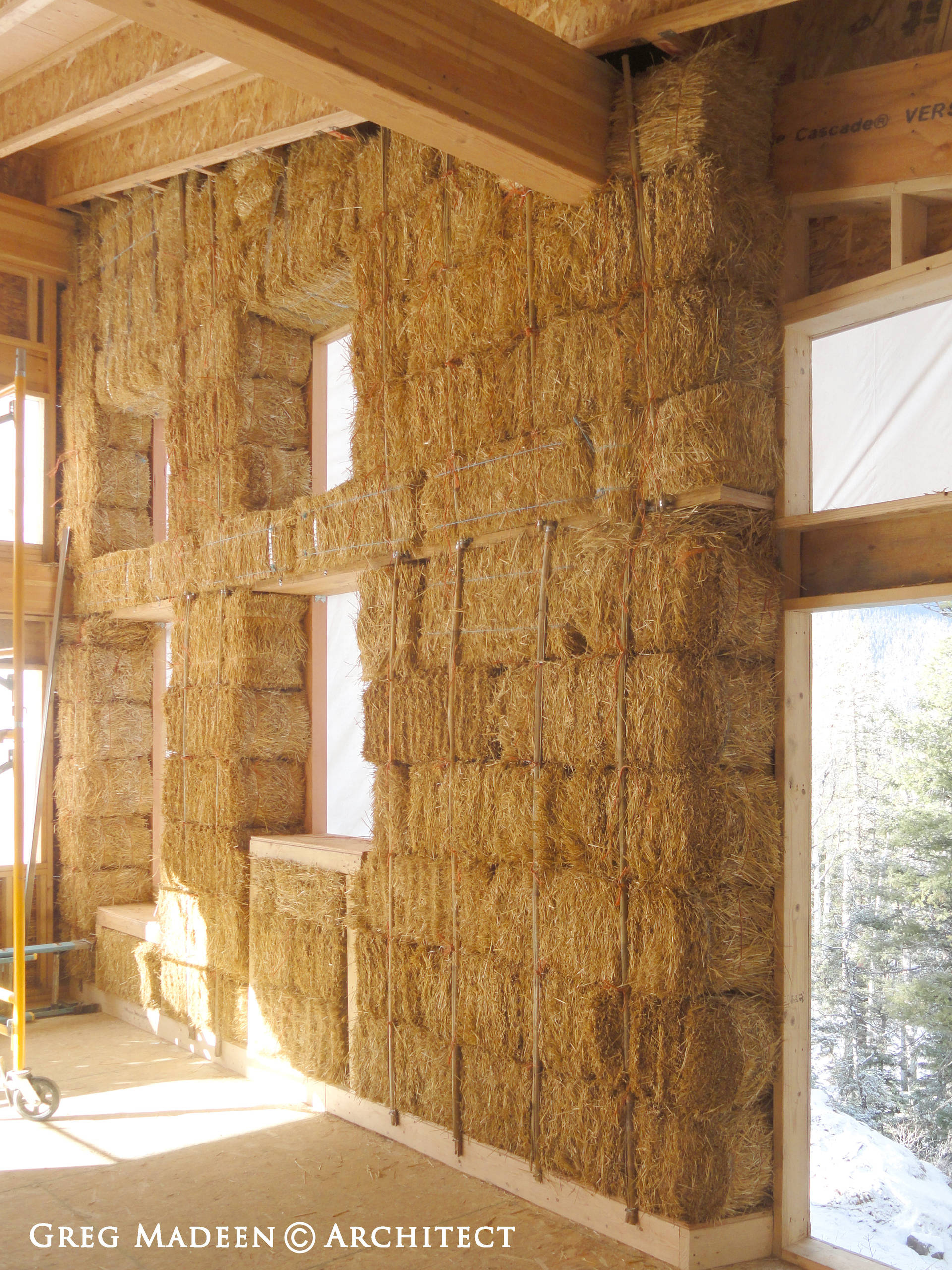 Straw Bale House Materials
