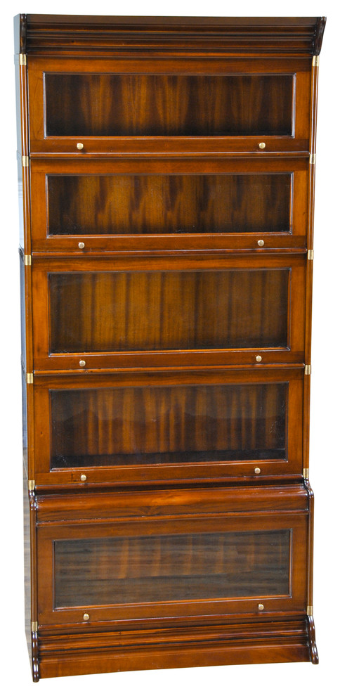 Stacking Mahogany Bookcase - Traditional - Bookcases - by Niagara ...