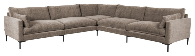 Contemporary 7-Seater Sofa | Zuiver Summer - Midcentury - Sectional ...