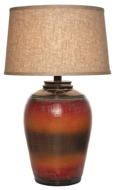 Tuscan Table Lamp With Shade - Transitional - Table Lamps - by Anthony ...