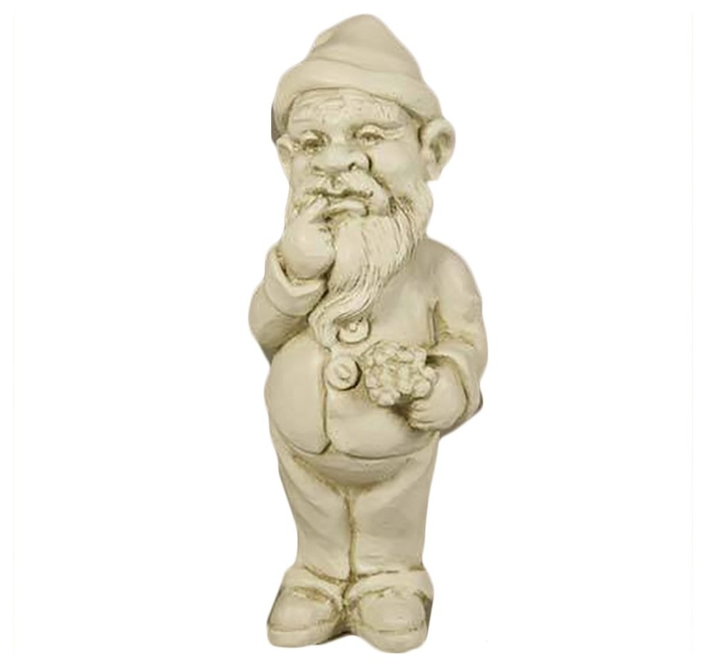 Gnome Thinker 12, Gargoyles Oddities - Traditional - Garden Statues And ...