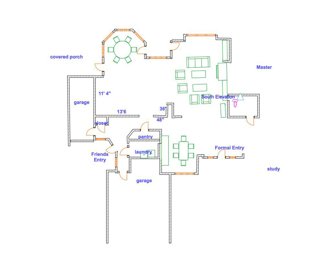 Please help with kitchen design for existing house.