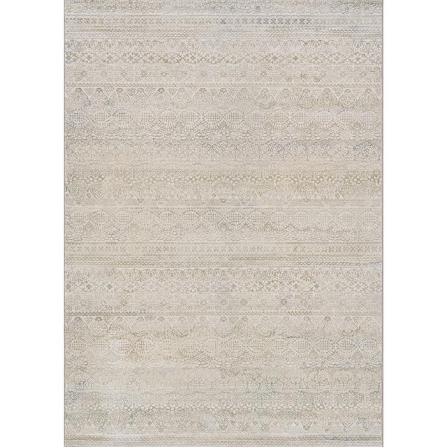 Capella Area Rug, Ivory/Light Gray, Rectangle, 3'11"x5'3 ...