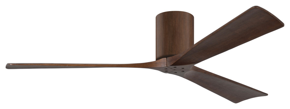 Irene-3H, Ceiling Fan, Walnut Finish/Walnut Blades, 60" - Transitional ...