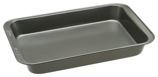 Ecolution BakeIns 13 x 9 Inch Nonstick Cake Pan - Contemporary - Cake ...