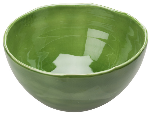 Le Moulin Extra Large Serving Bowl Green - Serving And Salad Bowls - by ...