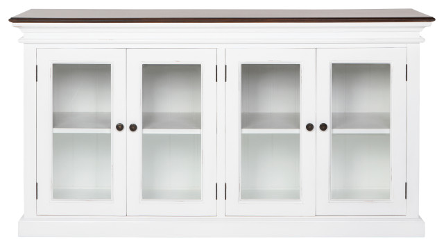 Display Buffet with 4 Glass Doors - Buffets And Sideboards - by Nova ...