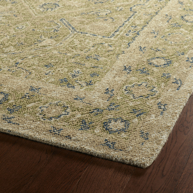 Kaleen Hand-Tufted Montage Collection Rug, 2'6"x8' - Mediterranean ...