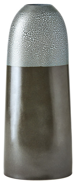 Terra Vase, Blue, Large - Contemporary - Vases - by GLOBAL VIEWS and ...