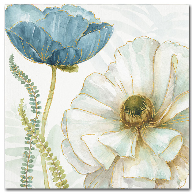 Lisa Audit 'My Greenhouse Flowers III' Canvas Art, 14"x14 ...