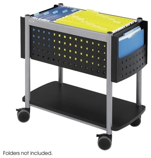 Safco Scoot Open Top Mobile File - Transitional - Filing Cabinets - by ...
