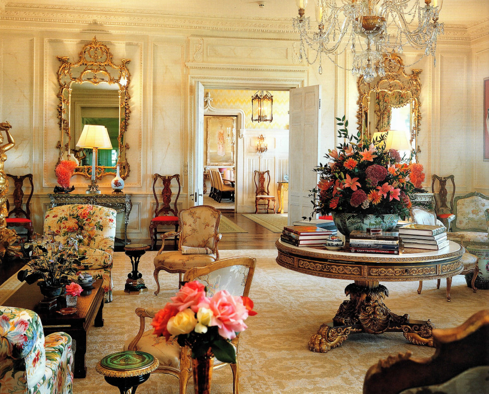 Historic Mansion - Newport, Rhode Island - Traditional - Living Room ...