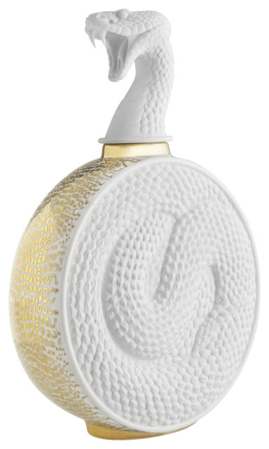 Vista Alegre Snake Poison Bottle - Contemporary - Decorative Jars And ...