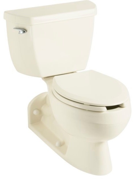 Kohler K-4327 Barrington Pressure Lite Elongated Toilet Bowl Only ...