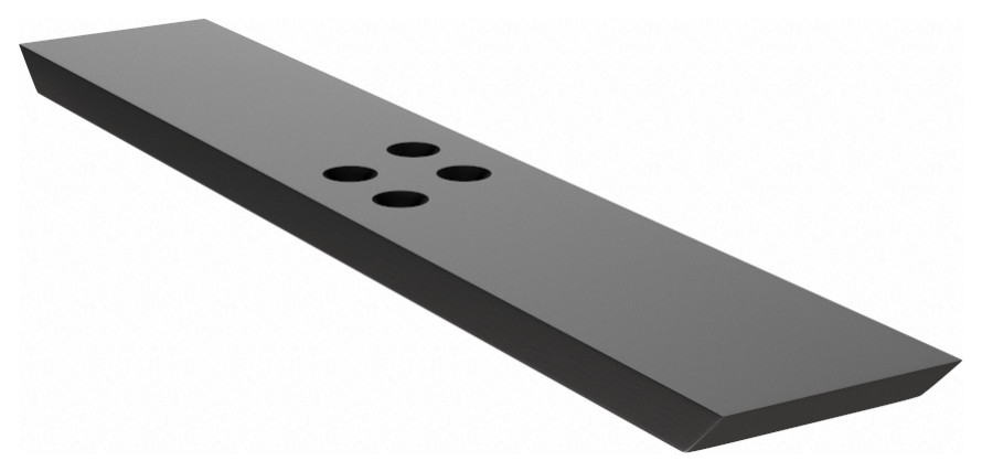 Flat Wall Countertop Support Bracket, 12 - Industrial - Brackets - by ...