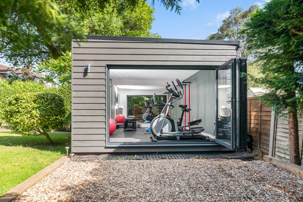 Epping, Essex - Home Gym Garden Room - Contemporary - Shed - Essex - by ...