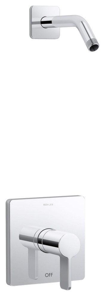 Kohler K-TLS23503-4 Parallel Shower Only Trim Package Shower Head ...