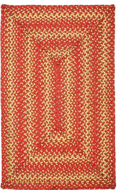Homespice Decor Apple Pie Jute Braided Rug (Rectangle), 8' x 10 ...
